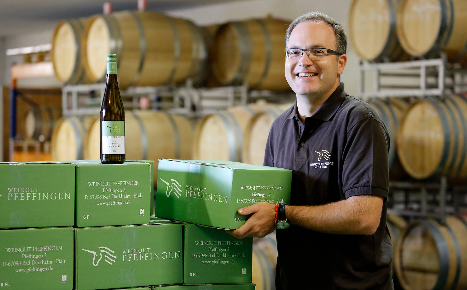 Scheurebe Spätlese Ungstein Weingut Pfeffingen - Vino Amore